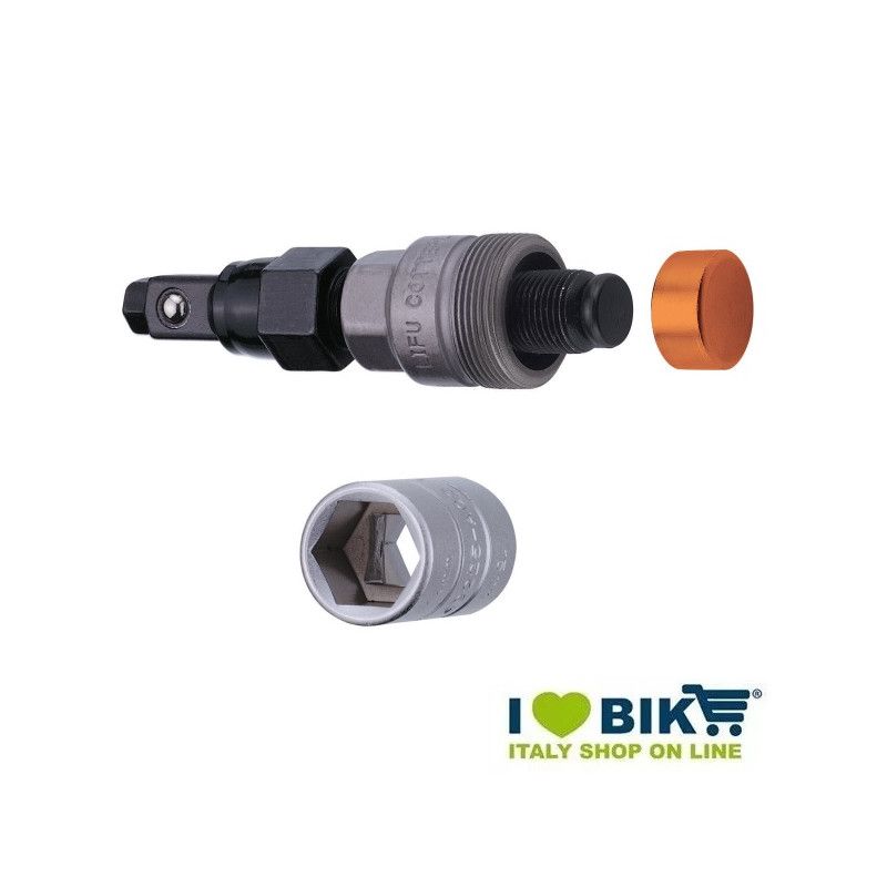 Crank pin puller for square pins kit with socket