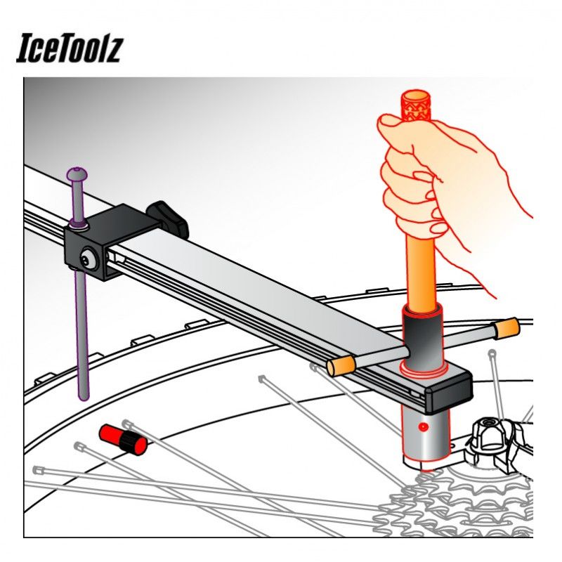 Adjustable rack clamp Bicisupport