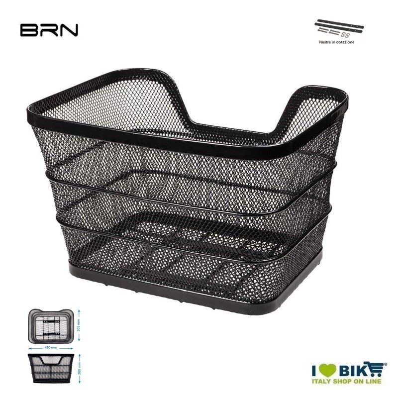 Front/Rear Basket BRN interlaced Reinforced Steel
