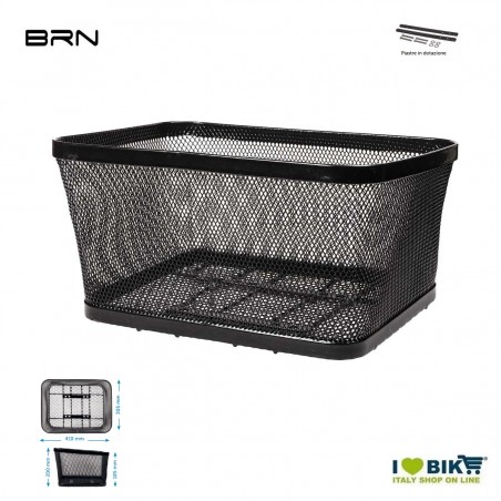 Front/Rear Basket BRN interlaced Reinforced Steel